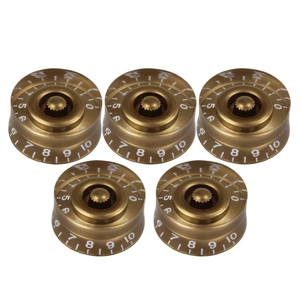 5 шт. Акриловые ручки громкости, тона и скорости для гитары