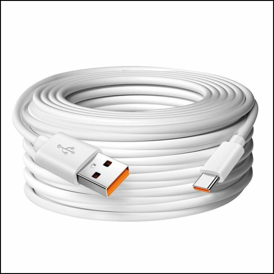 Удлинитель кабеля USB Type-C 10 , белый — фото 1