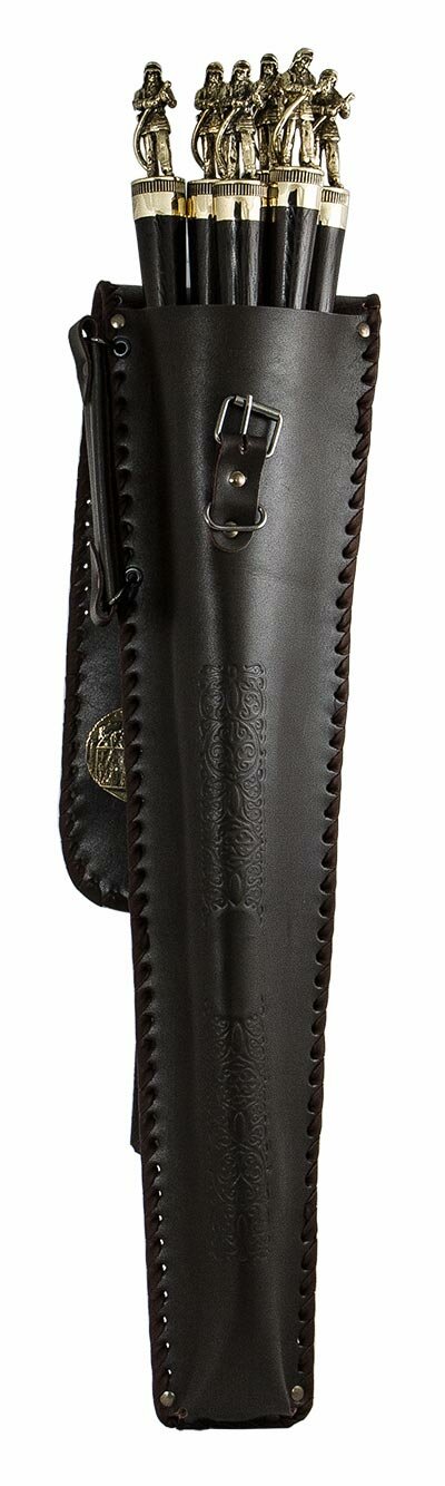 Набор шампуров "МЧС" (6 пр.) в колчане ШКП-06МЧС