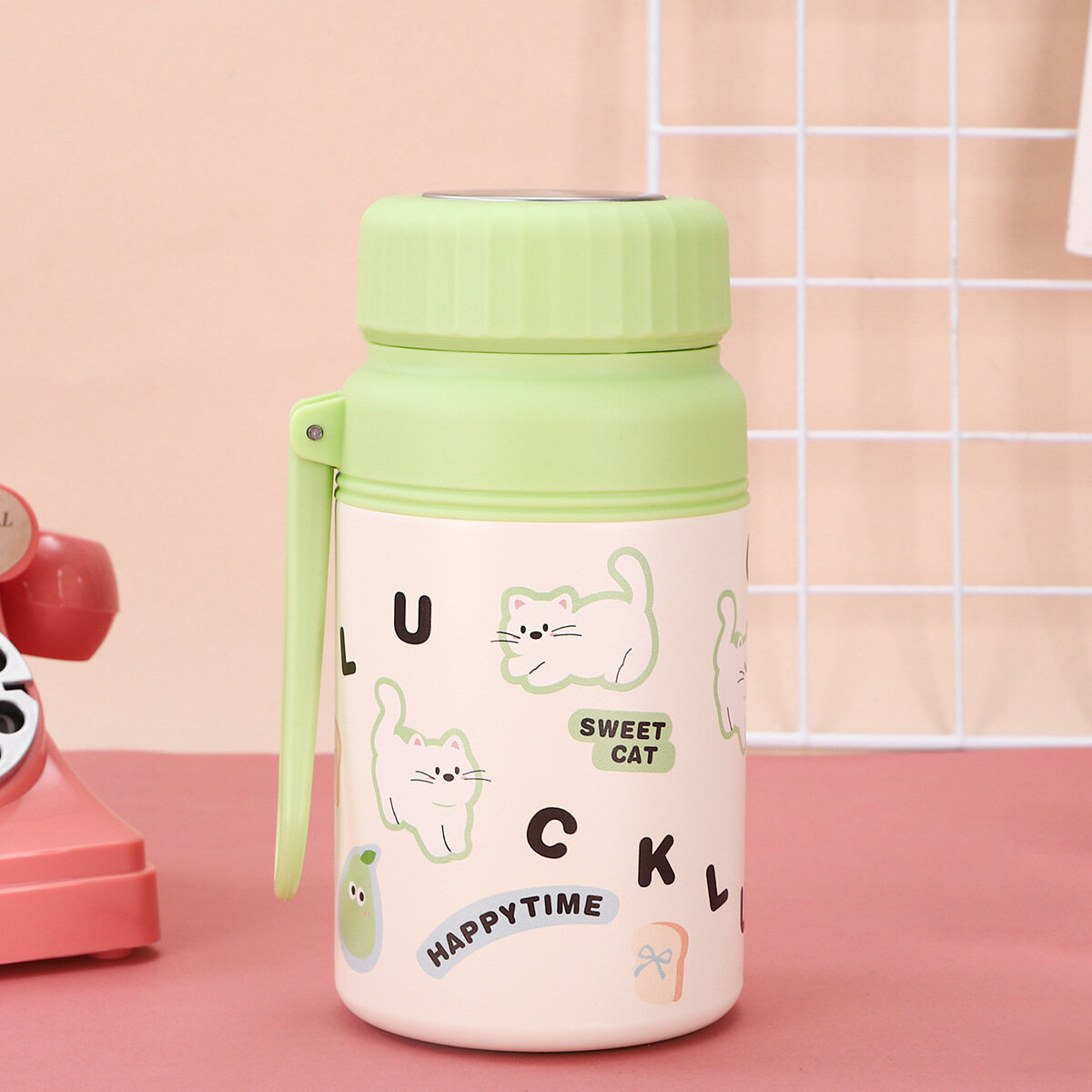 Кросс-бордерный популярный термос большой емкости, высококачественная нержавеющая сталь, женская бутылка для воды, мужская портативная термокружка для активного отдыха