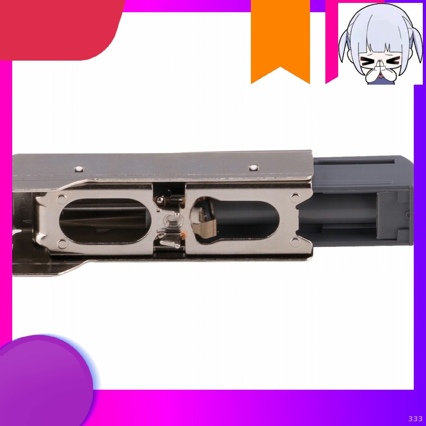 Амортизатор Blum BLUMOTION на плечо накладной петли CLIP top 107/110/120/CLIP 100, Доводчик мебельный Блюм 1шт.-скидка