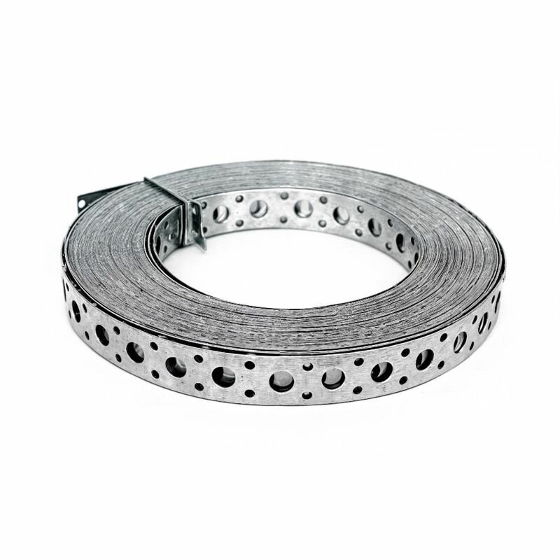 Лента монтажная перфорированная прямая для прямого монтажа ЛМП 20х0.55 (уп.25м) Промрукав PR08.3831