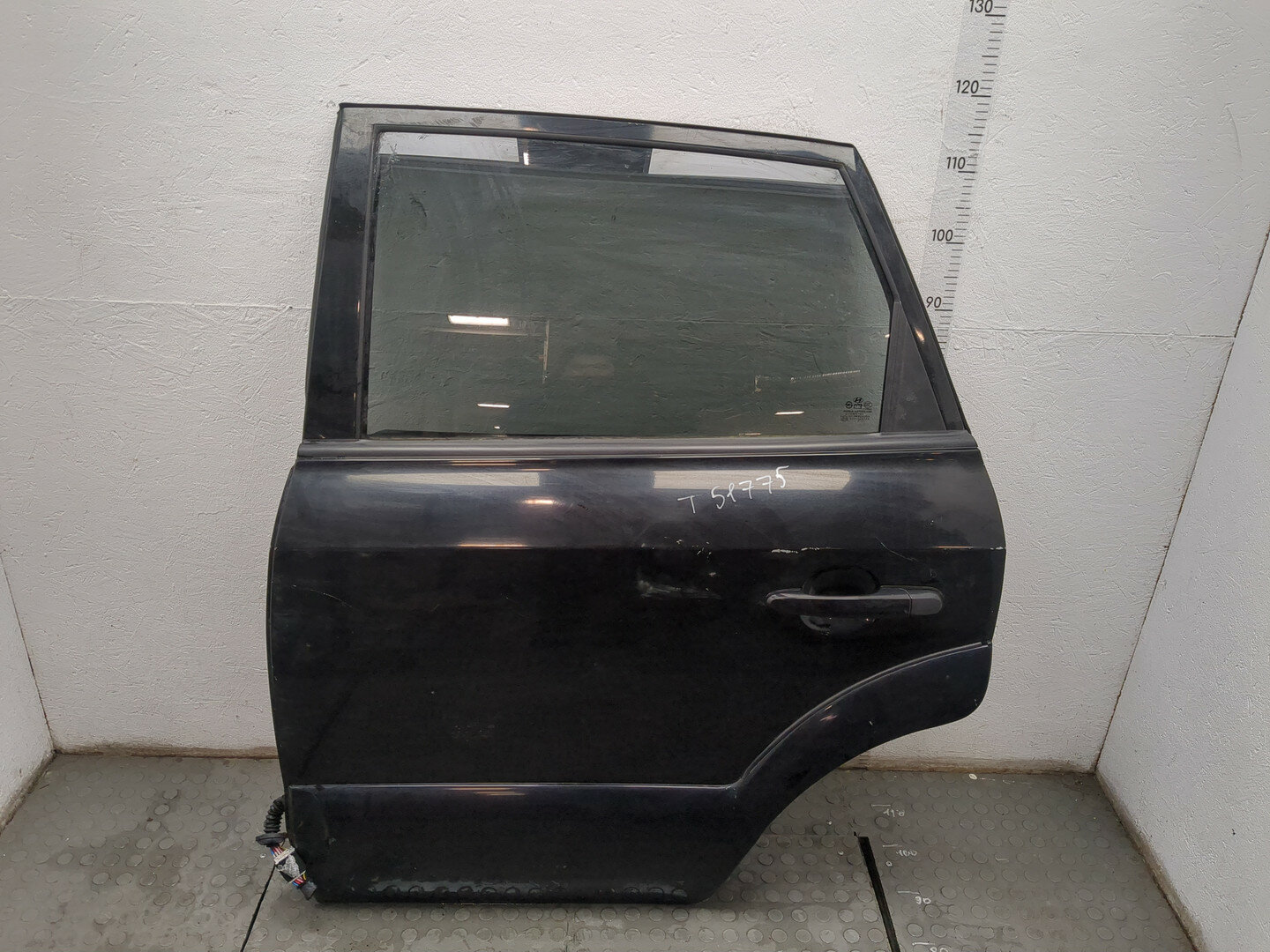 Дверь боковая (легковая) левая задняя Hyundai Tucson 1 Б/У