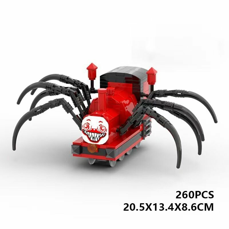 Адский поезд/Безумный Чарльз, съемная пластиковая игрушка260PCS