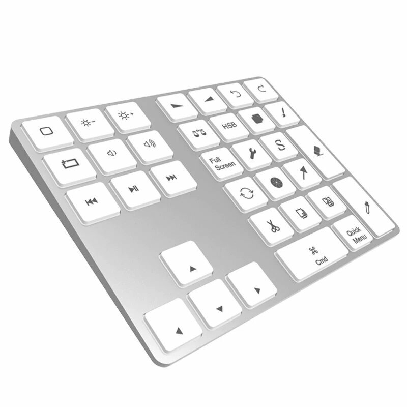 Procreate быстрая беспроводная клавиатура Bluetooth, перезаряжаемая, ультратонкая, портативная, для рисования IPAD,