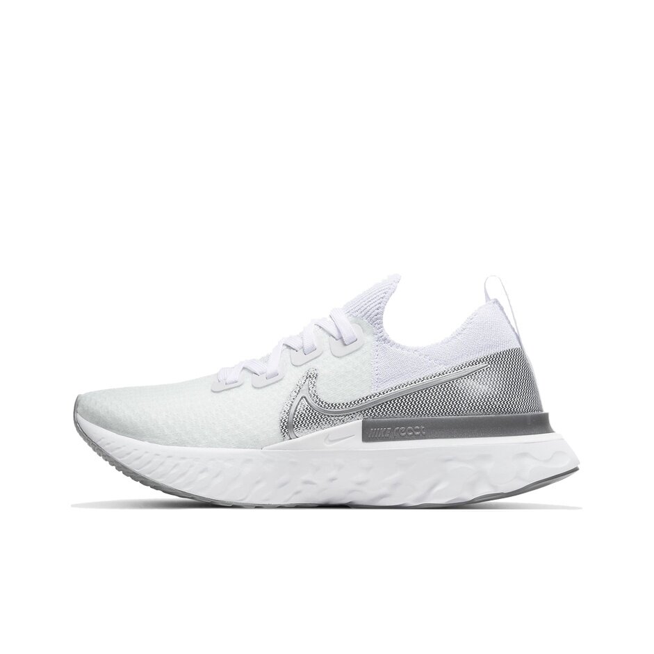 Кроссовки NIKE React Infinity Run Flyknit 1, размер EU 36 стопа (22.5CM), белый, — фото 1