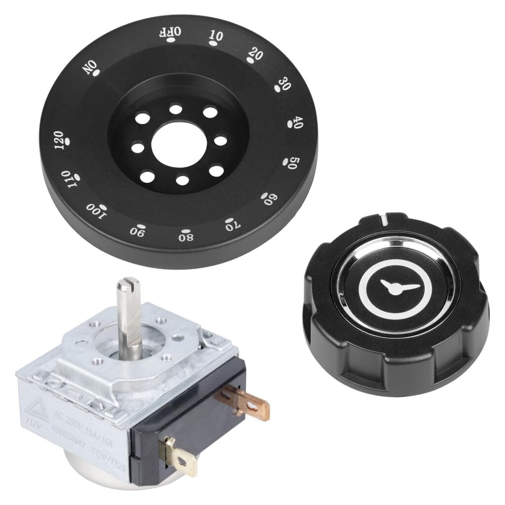 Механические таймеры с колокольчиками, сигнализация, таймер для микроволновой печи, регулируемая ручка таймера для приготовления пищи для домашних электрических панелей