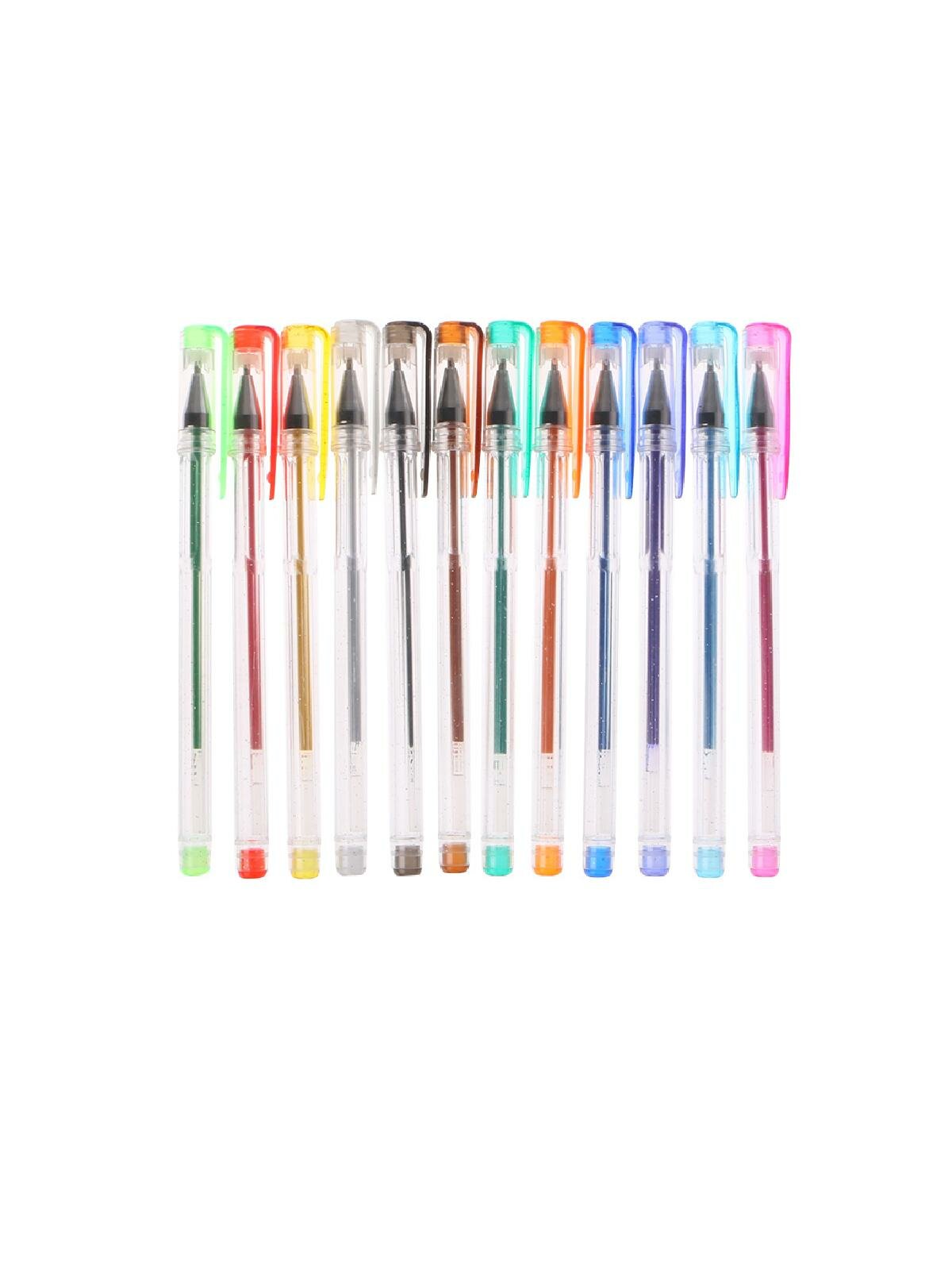 Цветная флуоресцентная гелевая ручка 0,5 мм-случайный