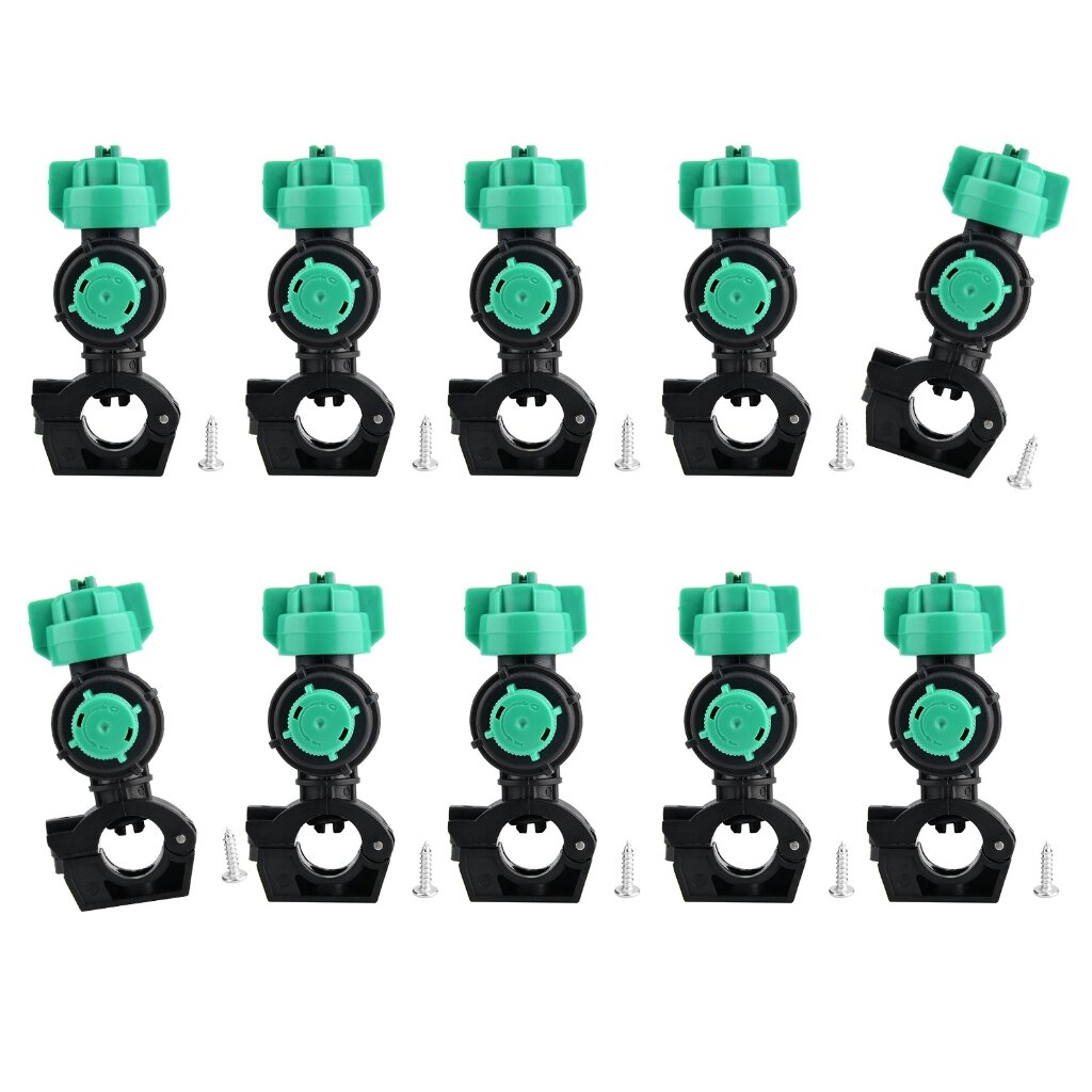 Распыляемые Форсунки Регулируемые Потоки Внешняя Резьба Практичная Форма Вентилятора с Защитой От Капель