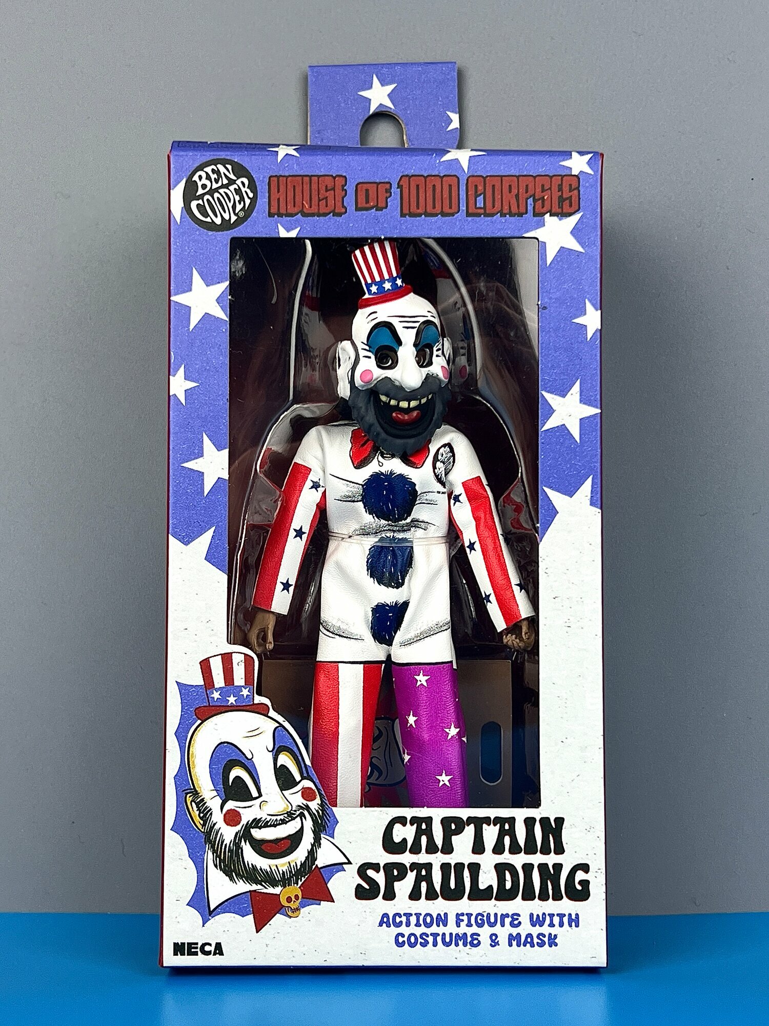 Фигурка Captain Spaulding, House Of 1000 Corpses / Neca, Ben Cooper / Капитан Сполдинг, Дом 1000 трупов, Коллекционная