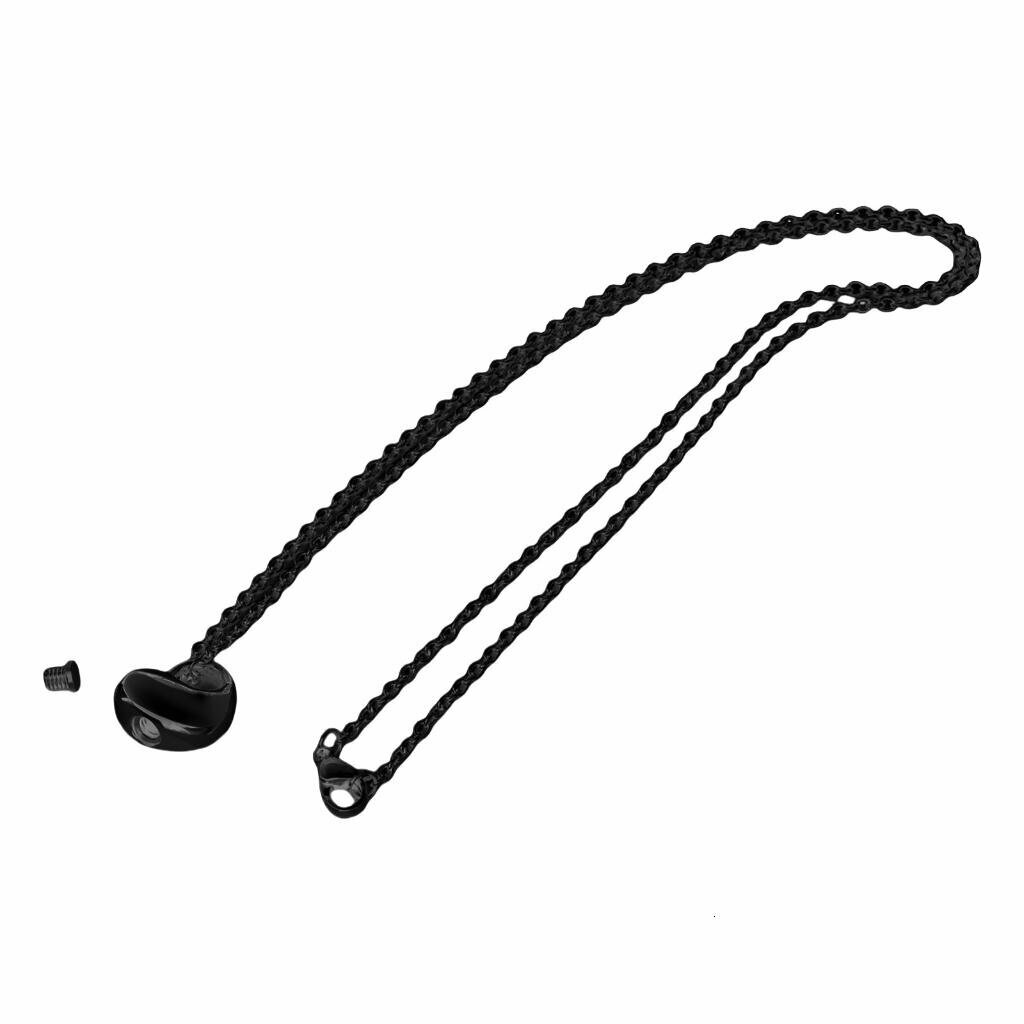 Медальон-урна для праха, Черный