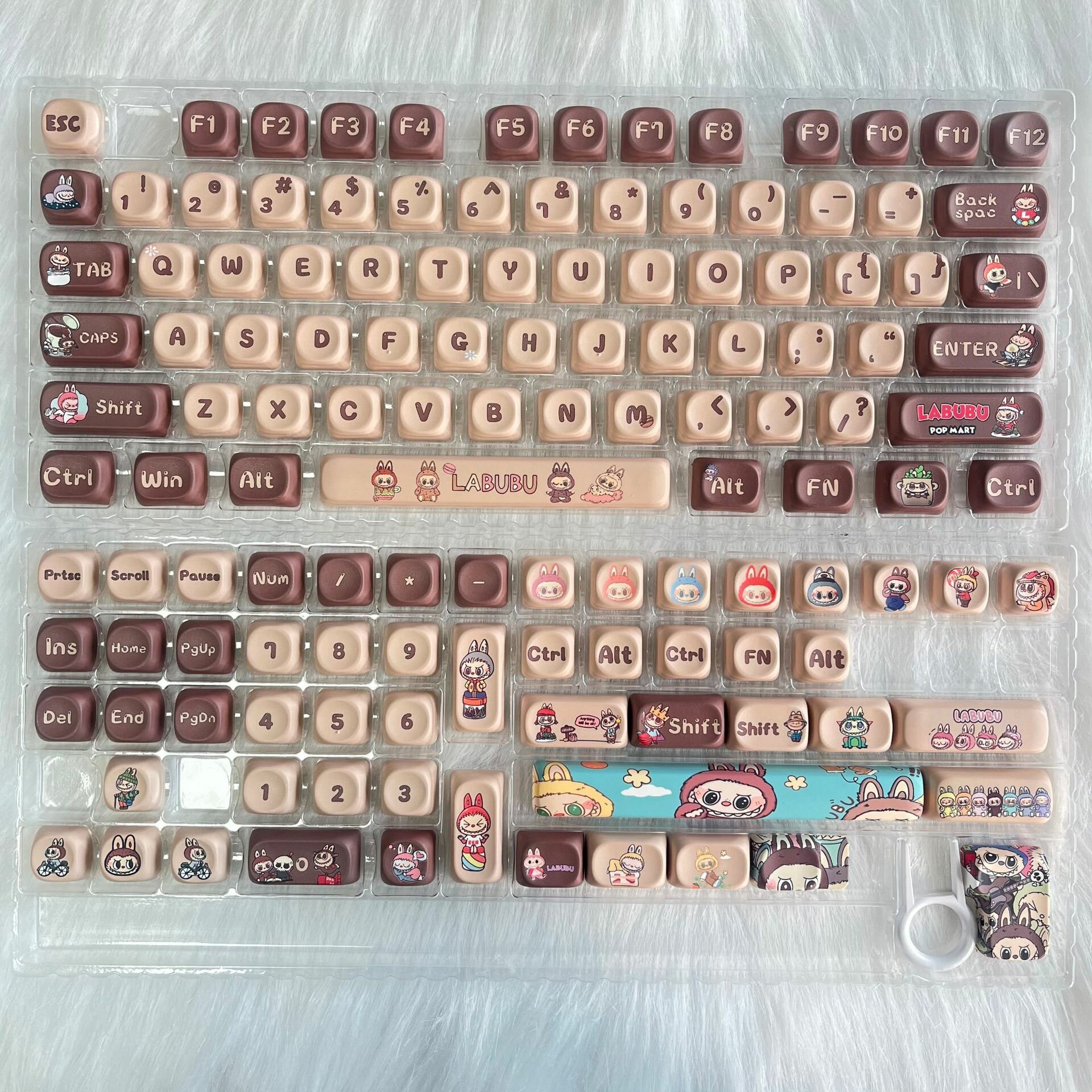 Новая клавиатура Hello Kitty с сублимацией, совместимая с MOA, проводная, с индивидуальными клавишами, высокая эстетика, милая для девочек