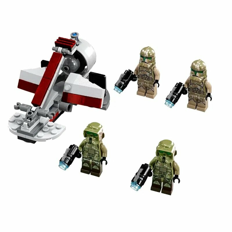 Совместимые игрушки lego 75036 Utapau Troopers с минифигурами из строительных блоков для детей без оригинальной коробки