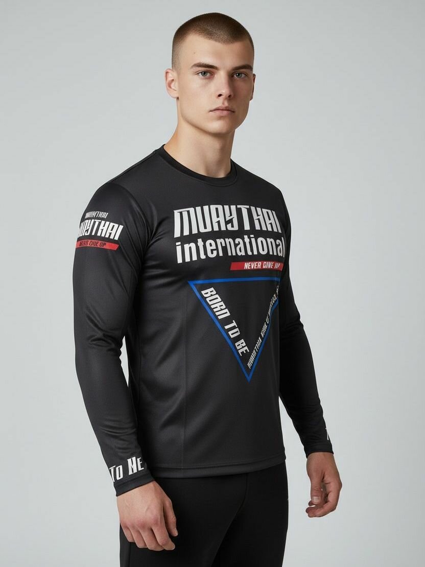 Футболка спортивная Born to be Muaythai