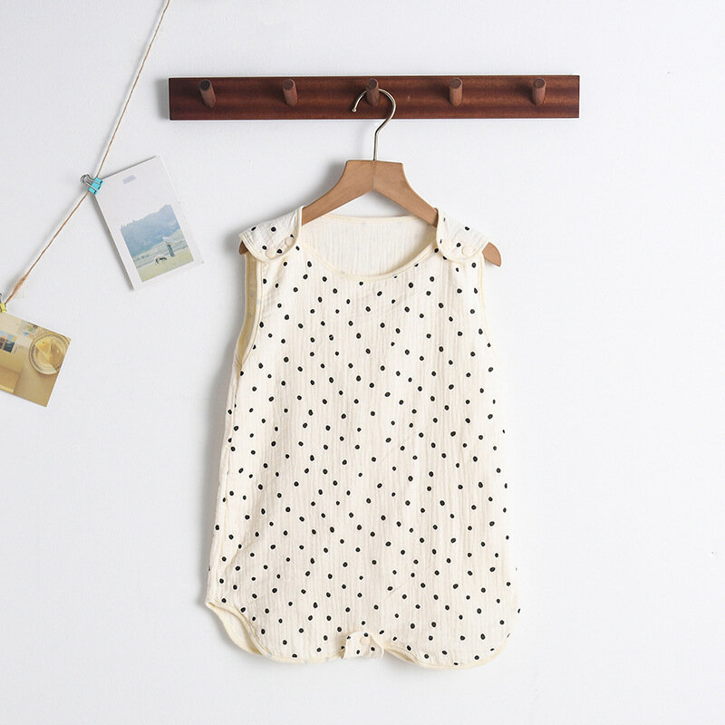 Спальный мешок для новорожденных, детский спальный мешок из марли, тонкое анти-ударное одеяло для детей весной и летом, универсальные пижамы для детей на все сезоны