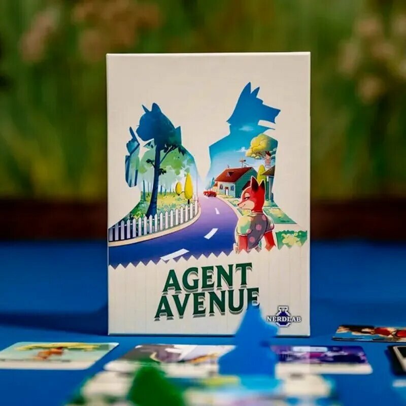 Настольная игра Agent Avenue Скрытие личности Карточная игра 2 игрока