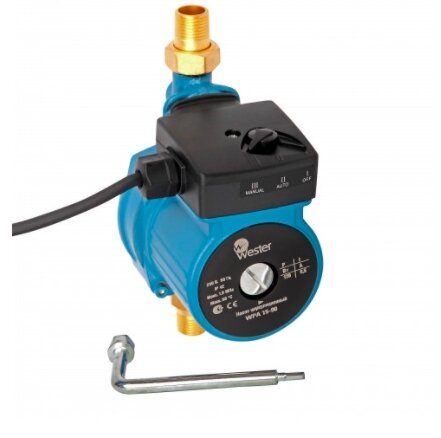 Повысительный насос WPA 15-90 (с гайками), Wester 0-18-0070