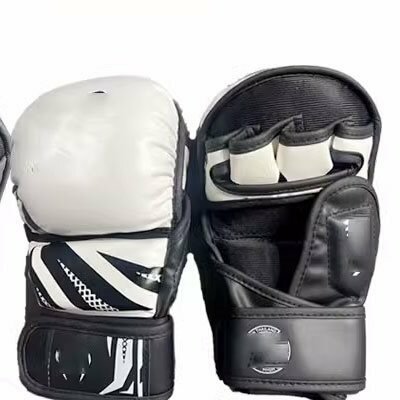 Профессиональные тренировочные перчатки для ММА, смешанных боевых искусств, боксерские перчатки, детские перчатки с пятью пальцами, мужские и женские перчатки, полупальцевые перчатки