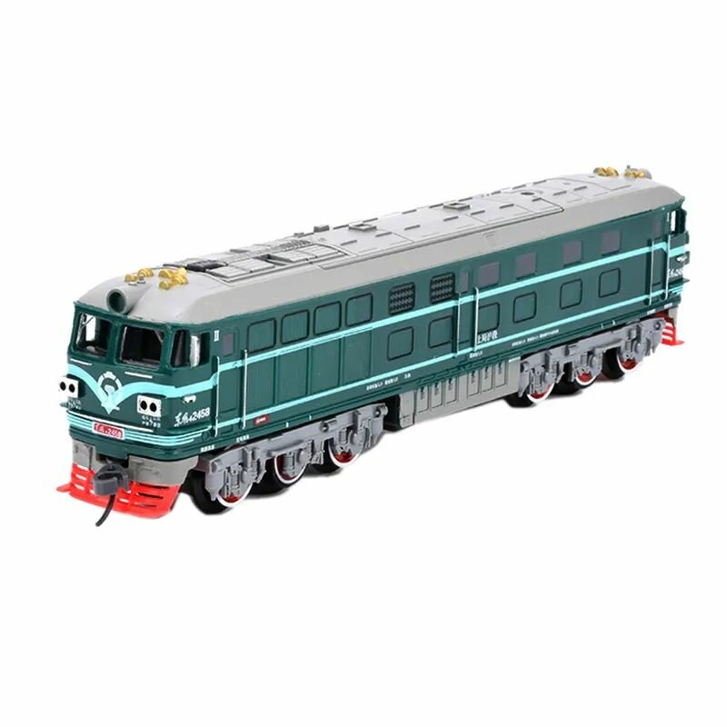 Детское моделирование 1:87 Модель Локомотива из сплава Игрушка в Подарок для детей (C)