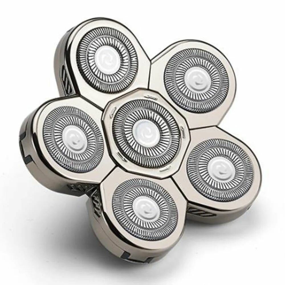 Мужские насадки для электробритвы 6 лезвий Сменная головка бритвы, как показано на рисунке