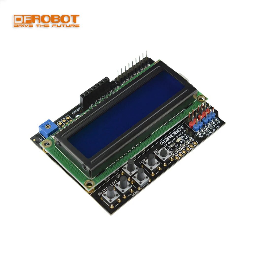 DFRobot 1602 ЖК-клавиатура для Arduino