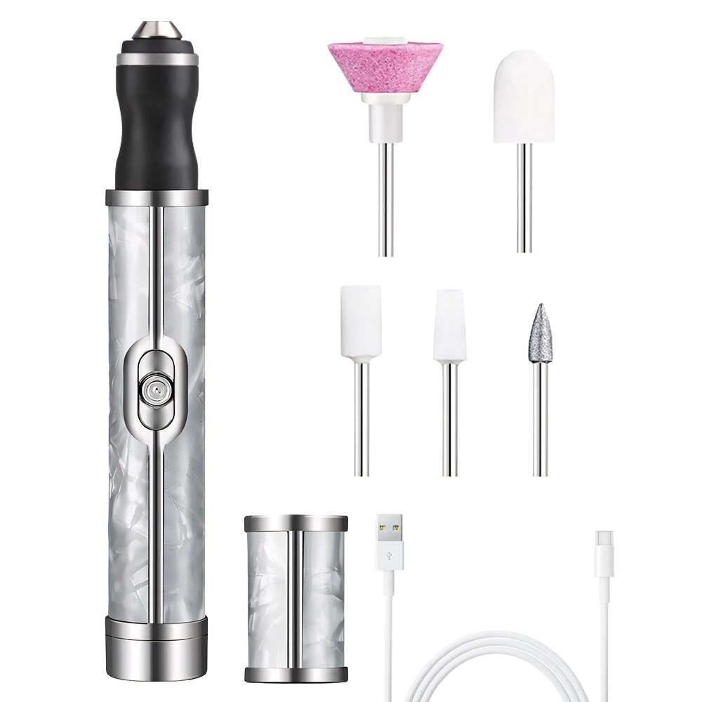 Электрическая маникюрная дрель Grey-1 Set