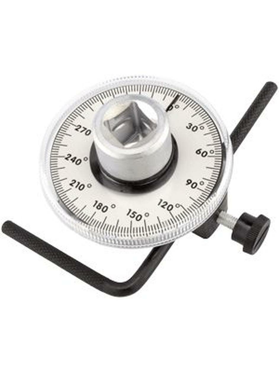 Угломер механический 1/2", контроль угла поворота, АвтоDело (40436)