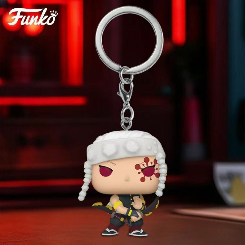 Funko Pop Клинок, рассекающий демонов - Узуи Тенген мини-брелок