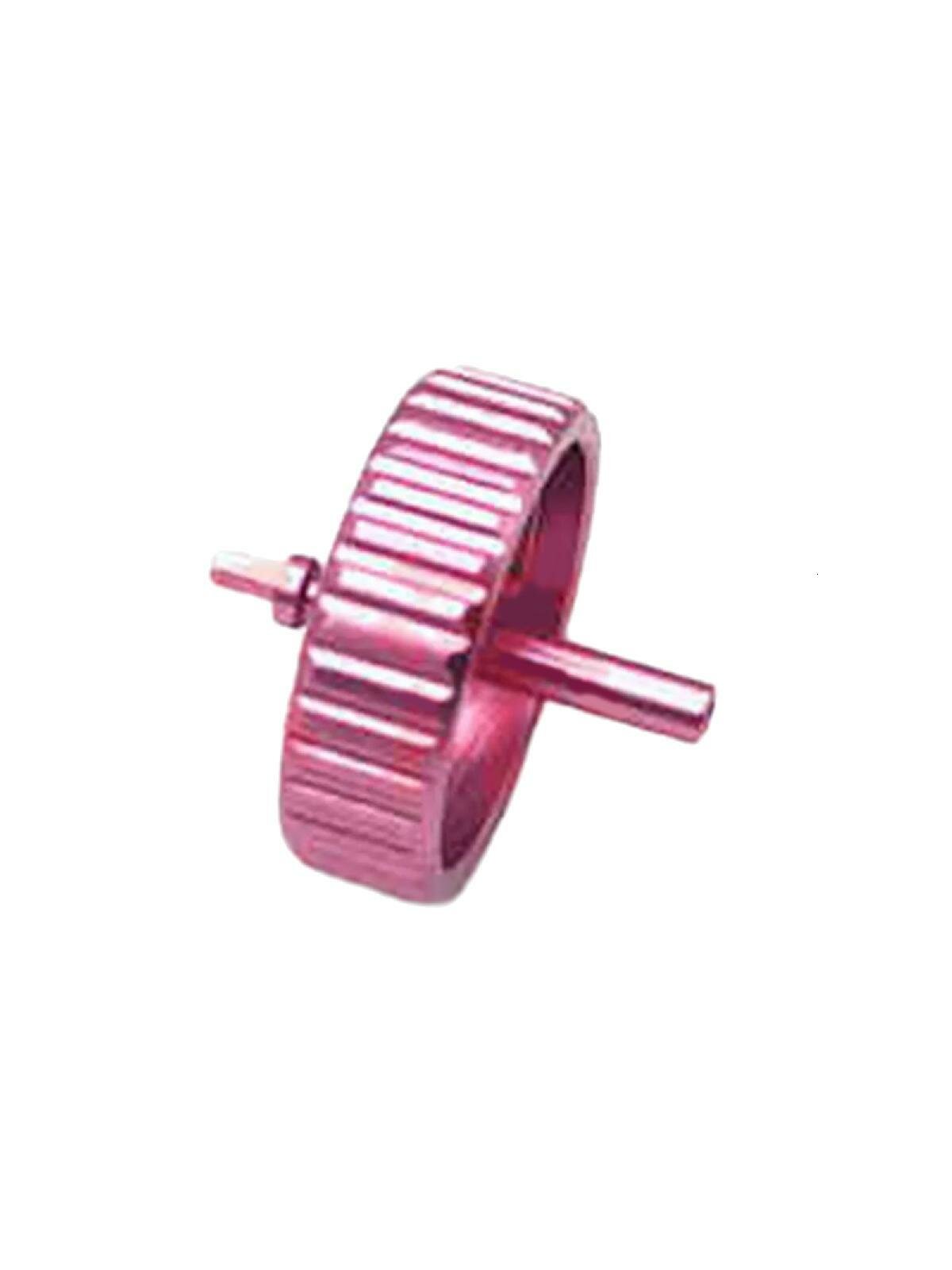 Металлическое колесико для мыши One Thunder God ML903 — розовое