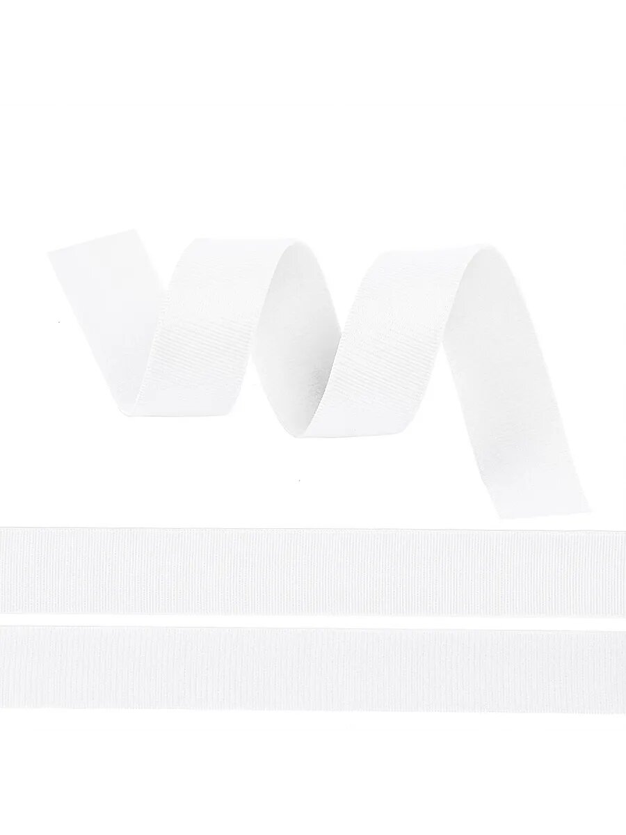 Резинка бельевая для бретелей 25 мм, блестящая, 50 м