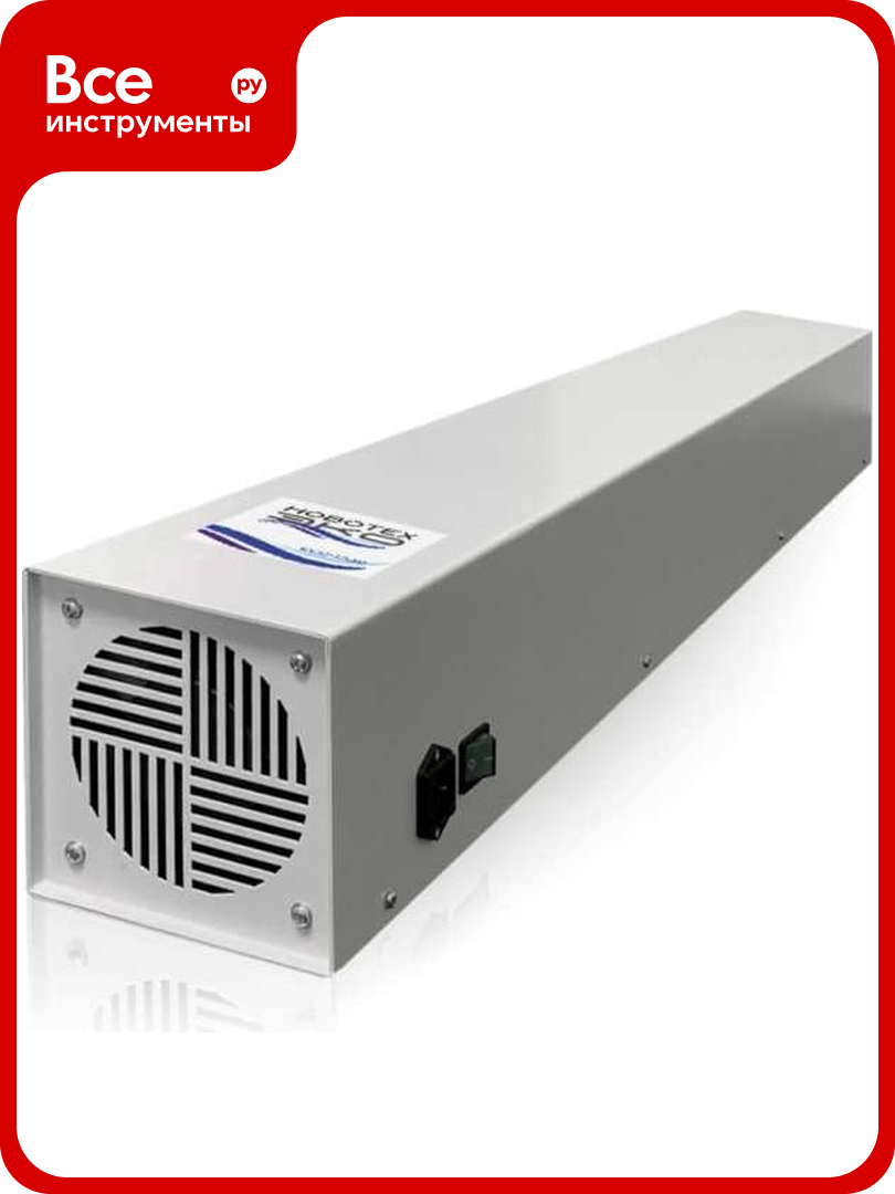 Облучатель-рециркулятор бактерицидный Новотех-ЭКО потолочный, настенный, напольный, 2 УФ-лампы по 30 Вт РУ ECO-2A30