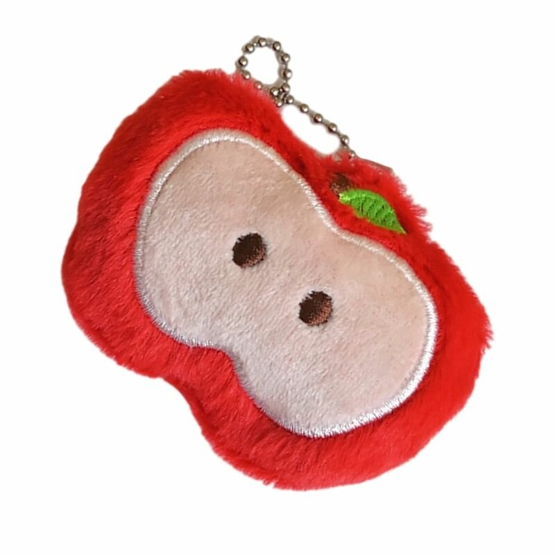 Симпатичная Плюшевая Подвеска В Виде Красного Яблока-Red Apple