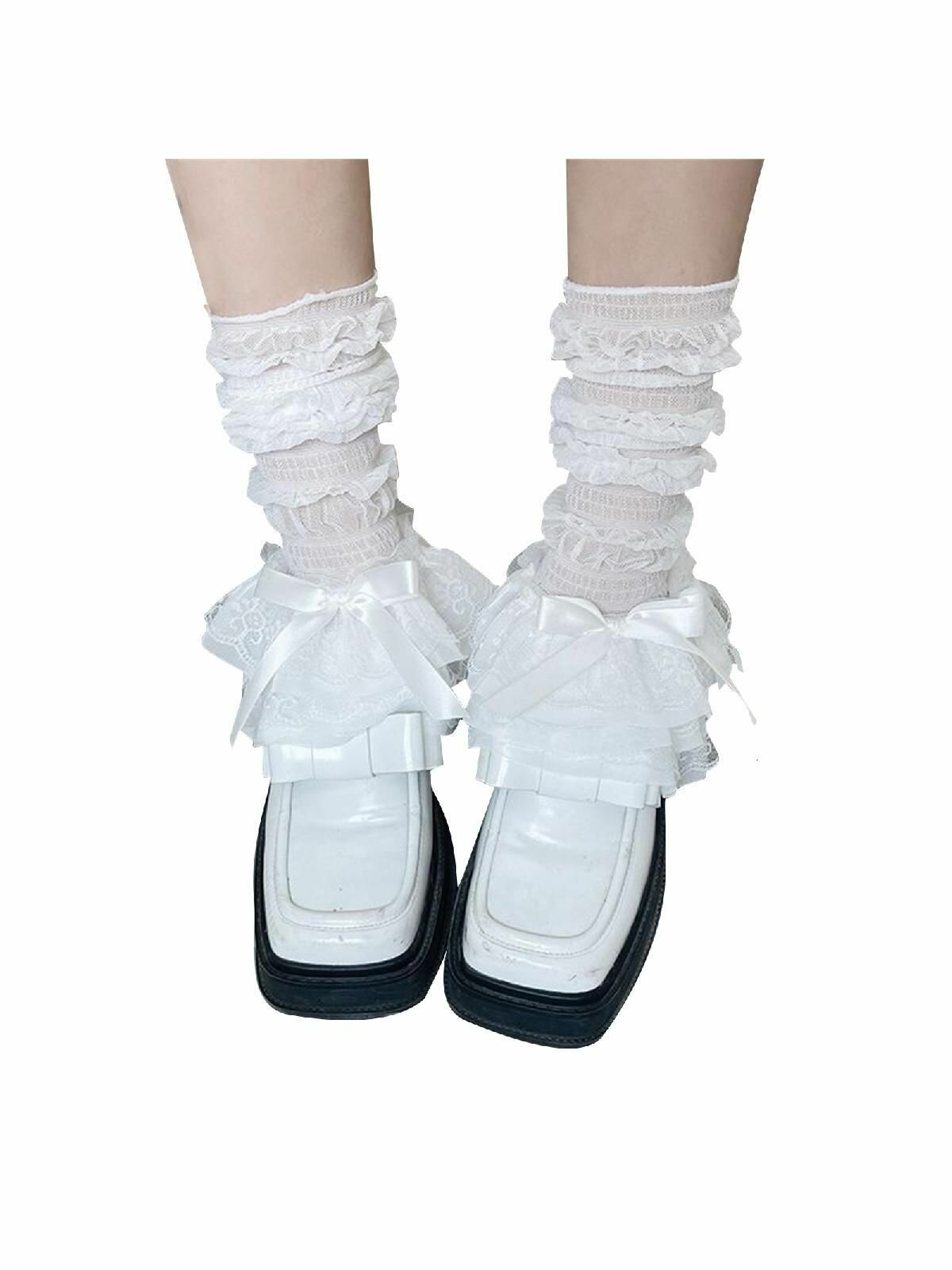 Женские кружевные гольфы