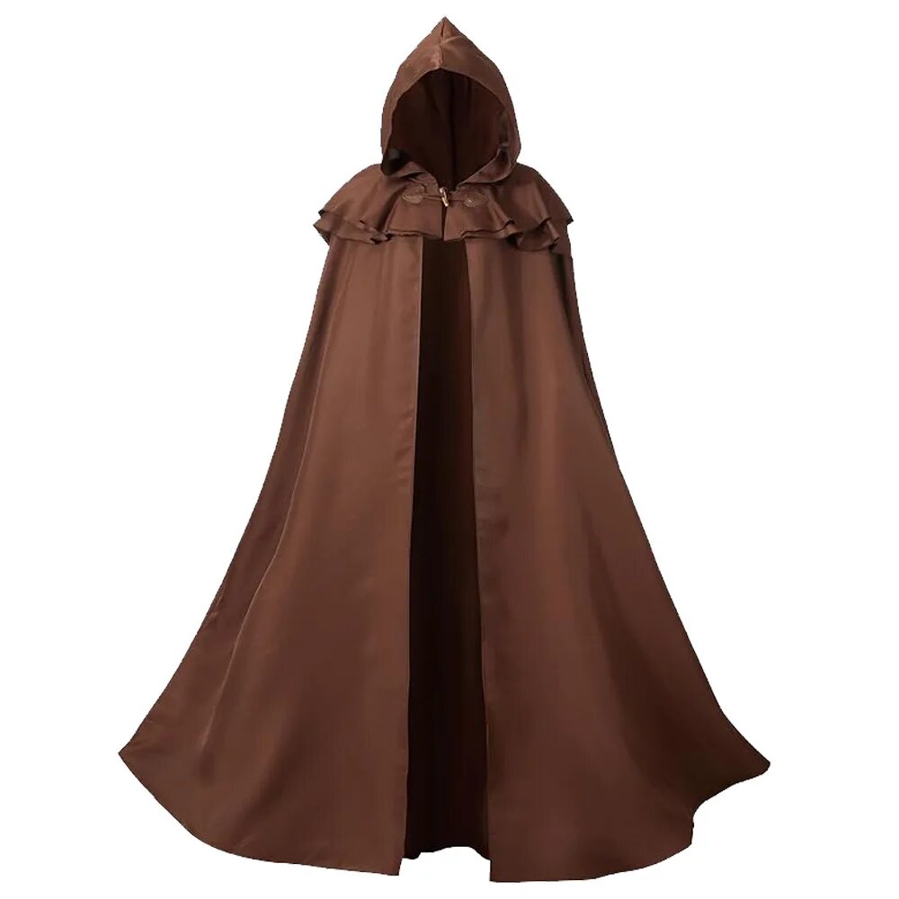 Полиэстерный плащ эпохи Возрождения S, brown
