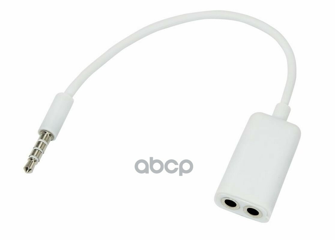 Кабель-разветвитель аудио AUX с разъемом Jack 3,5мм на 2 белый REXANT REXANT арт. 181102 - высокое качество