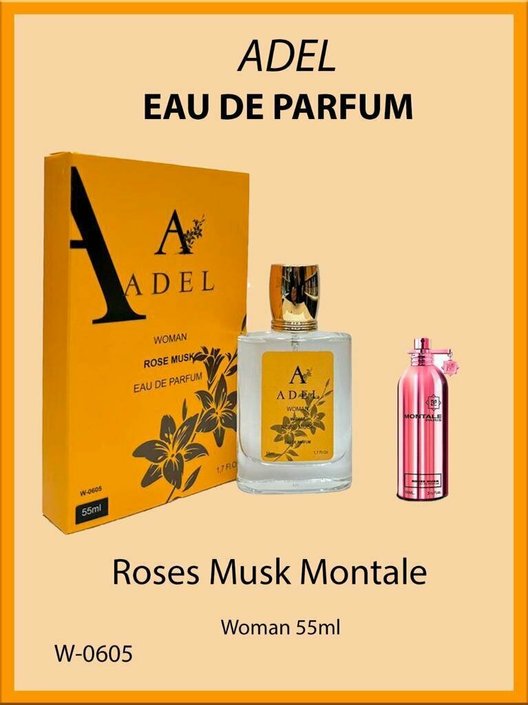 Духи ADEL "Roses Musk Montale", цитрусово-древесные, флакон 55мл
