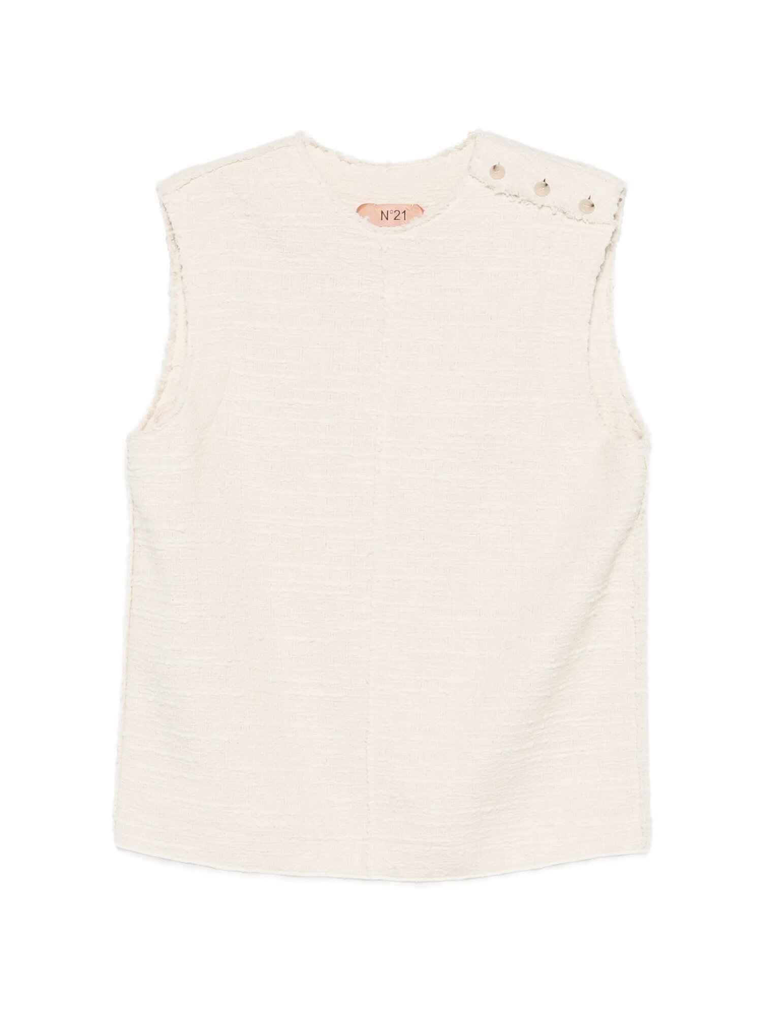 Блуза Buttoned sleeveless blouse