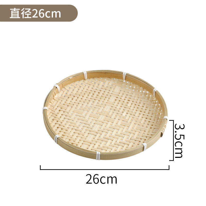 Ручная работа, бамбуковая плетеная совок, бамбуковый поднос, декор для фермерского дома, овощная мойка, ротанговая дренажная сито, фруктовая корзина