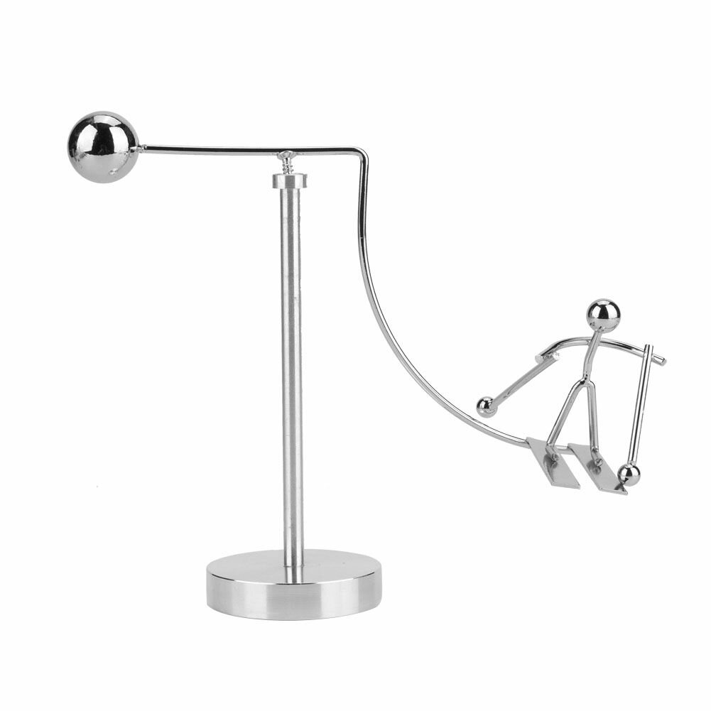 Креативная фигурка с лыжником - вращающийся сувенир для дома и подарков