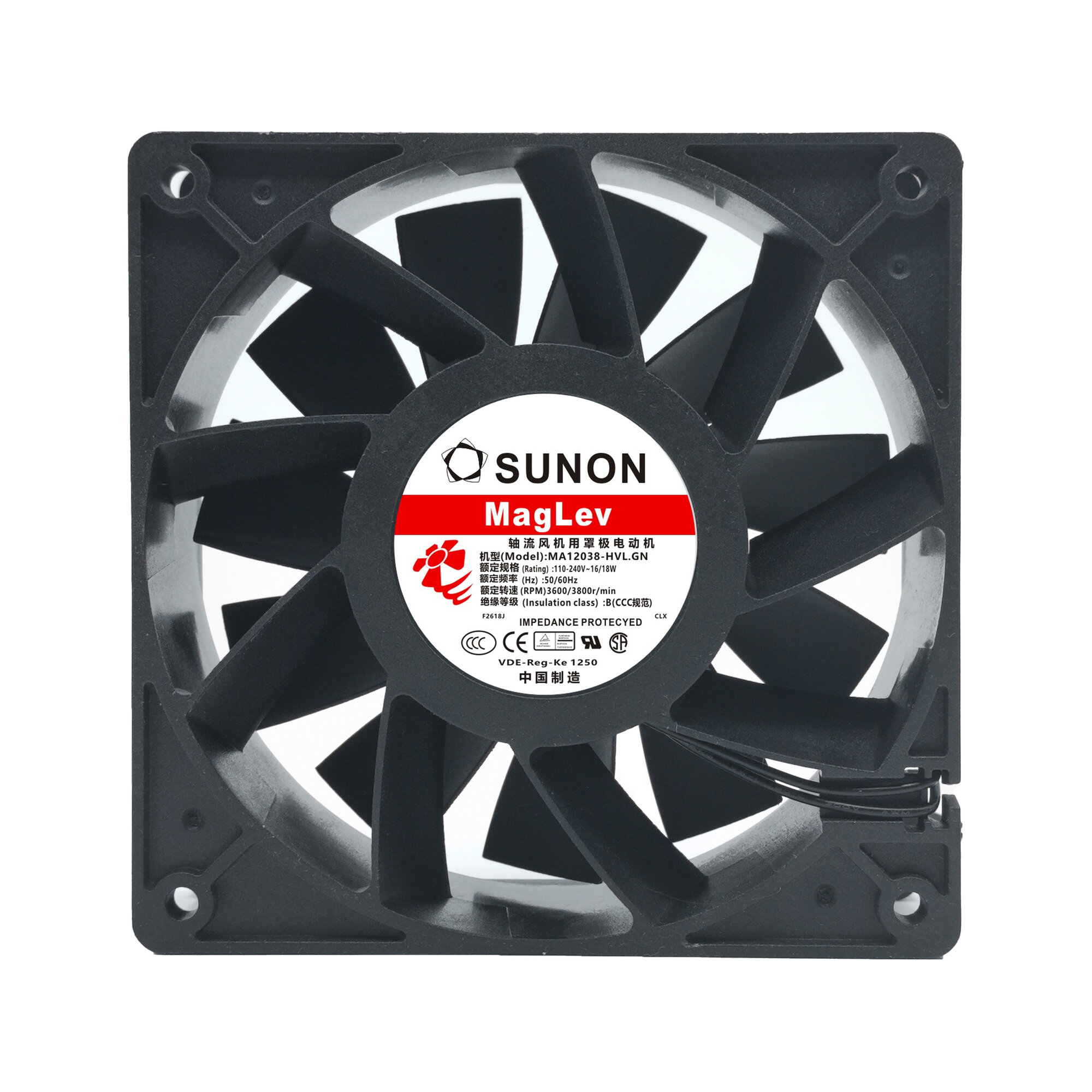 SUNON MA12038-HVL. GN EC12038 AC220V / 240V Вентилятор переменного тока с наддувом