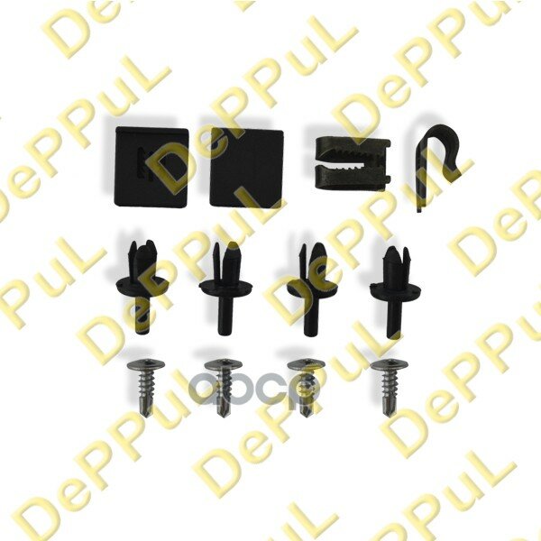 Крепление брызговиков передних (комплект) FORD KUGA II (08-.) FORD DePPuL арт. DE491F
