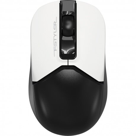 Мышь A4Tech Fstyler FG12S Panda белый/черный