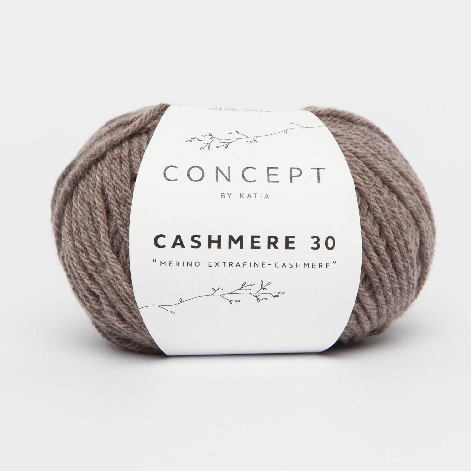 Пряжа для вязания Katia Cashmere 30 (202) 6 мотков по 25 г/94 м