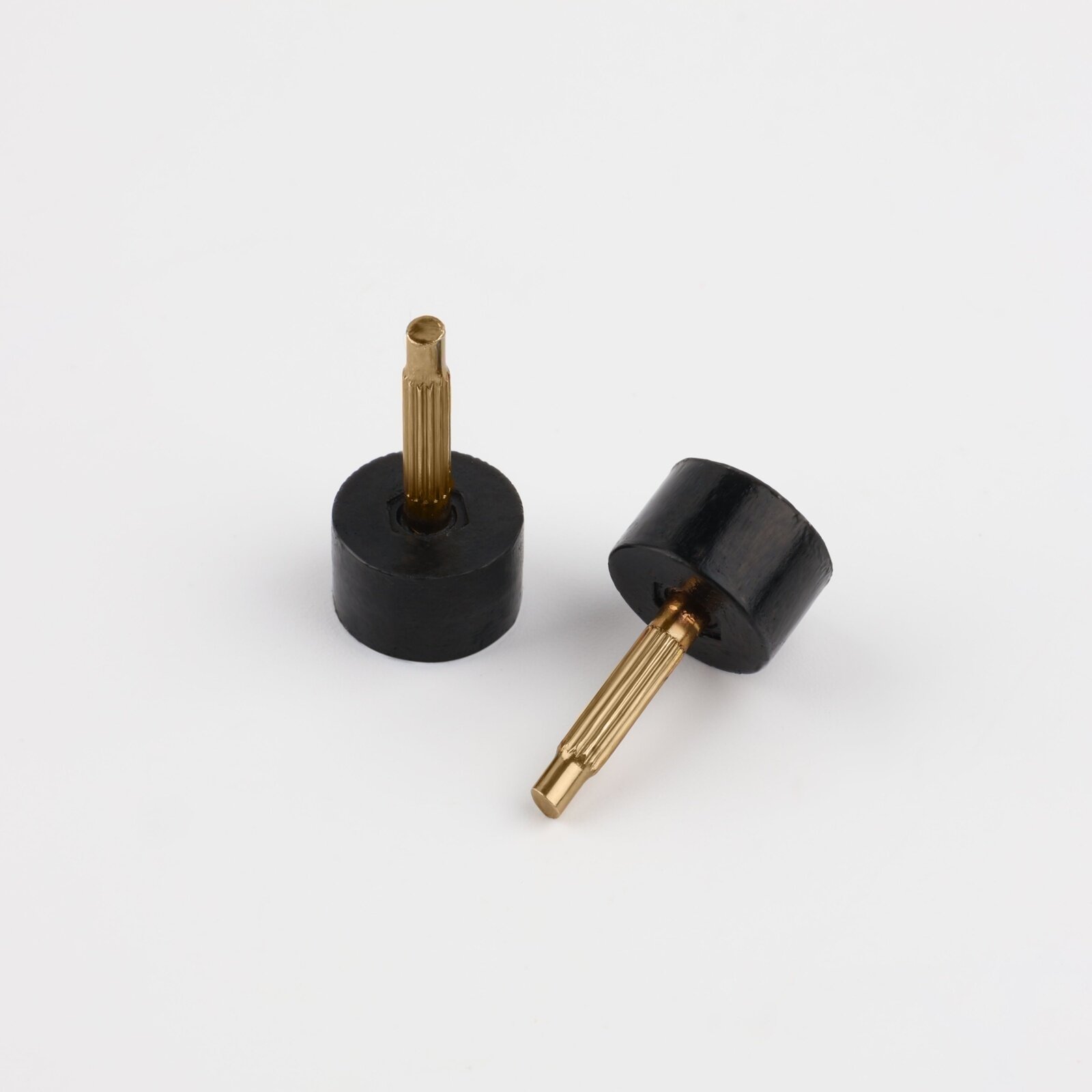 Набойка для каблука, d=10×6 мм, штырь 2.5 мм, 3 пары, чёрная