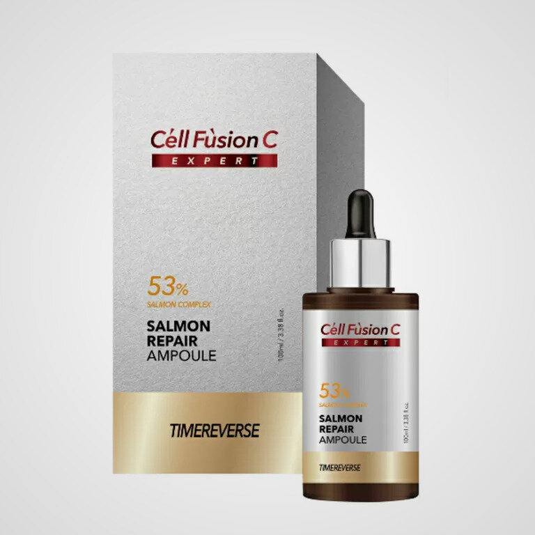 Сыворотка для зрелой кожи Salmon Rapair 100 мл CELL FUSION C Salmon Repair Ampoule Сыворотка 100 мл