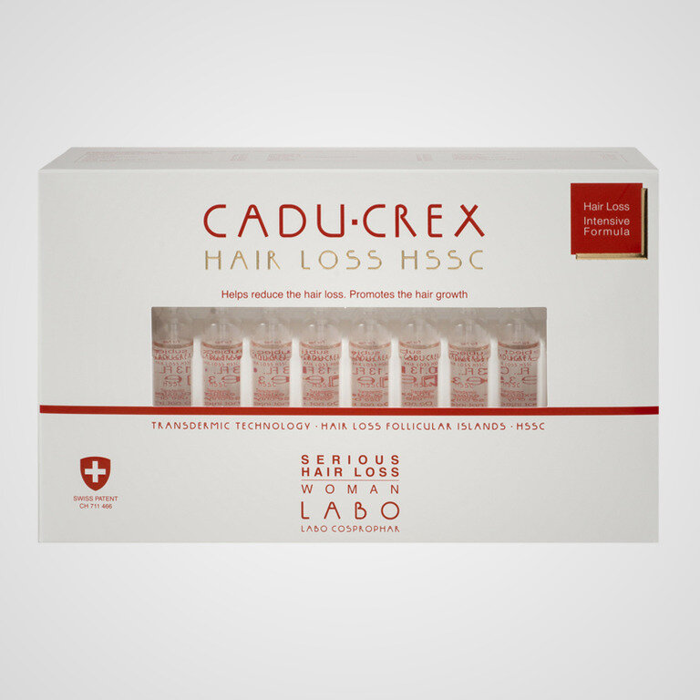 CADU-CREX HSSC Serious при серьезном выпадении волос для женщин 40 ампул CRESCINA CADU-CREX HSSC Serious Ампулы 1 шт