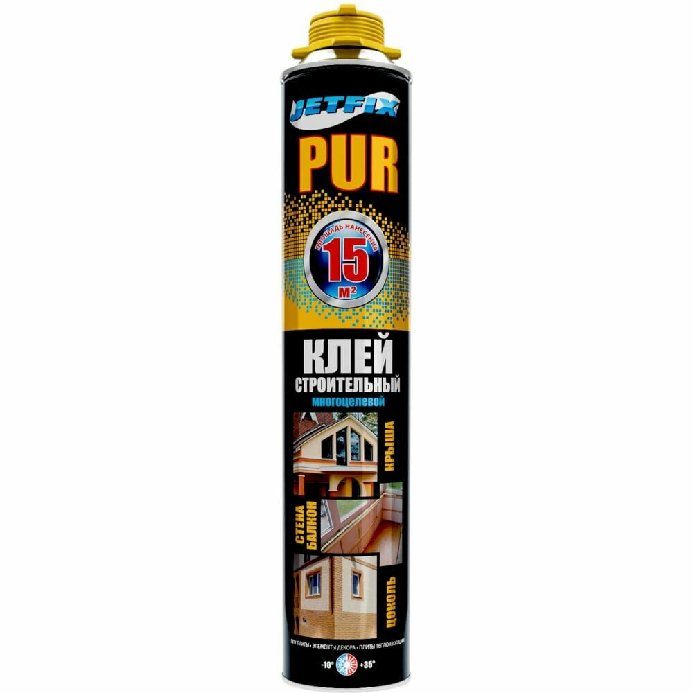 Профессиональный монтажный клей-пена JETFIX 10036