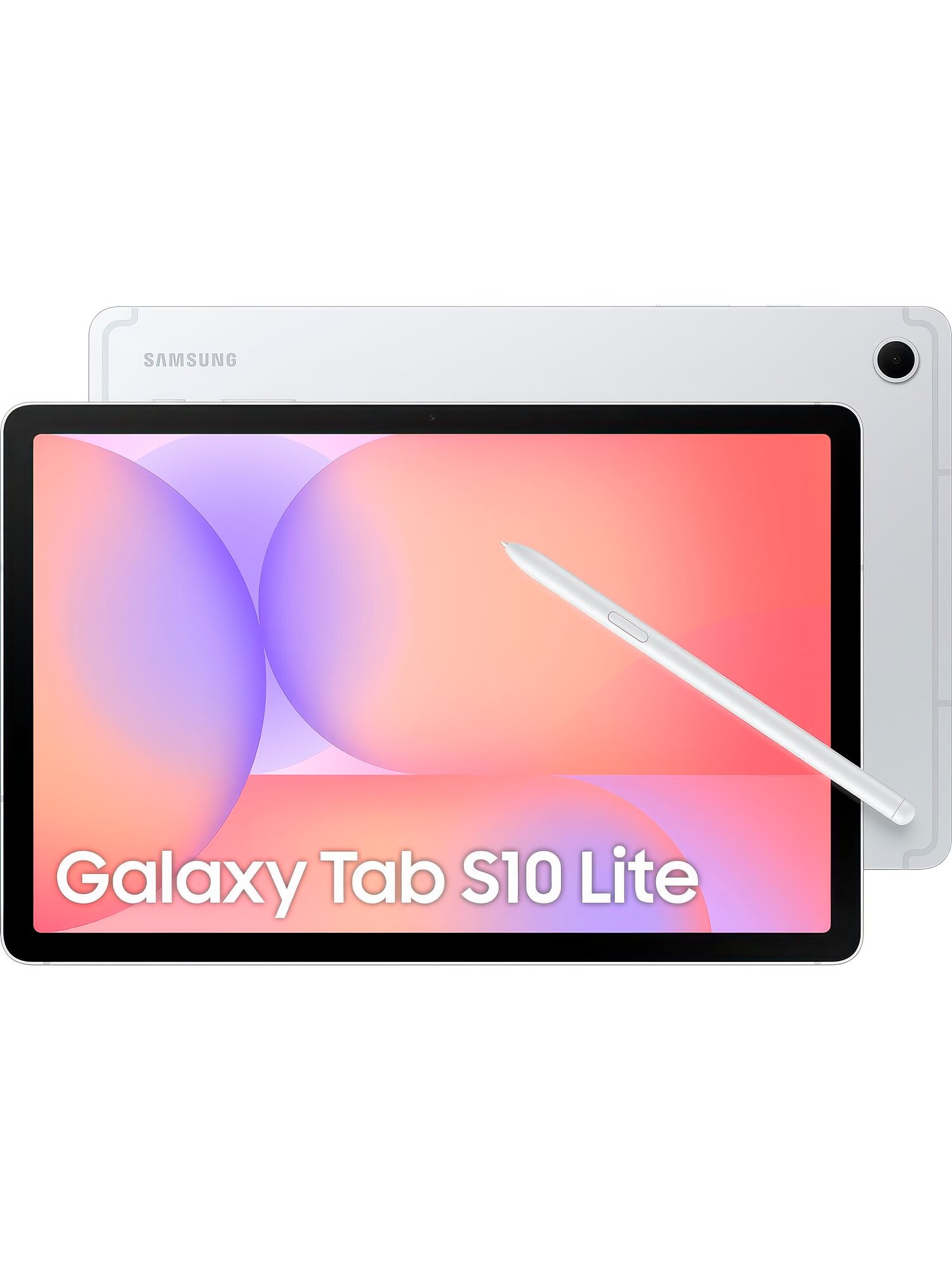 Планшет Samsung Galaxy Tab S10 Lite, 10,9", 256ГБ, LTE, серебристо-коралловый