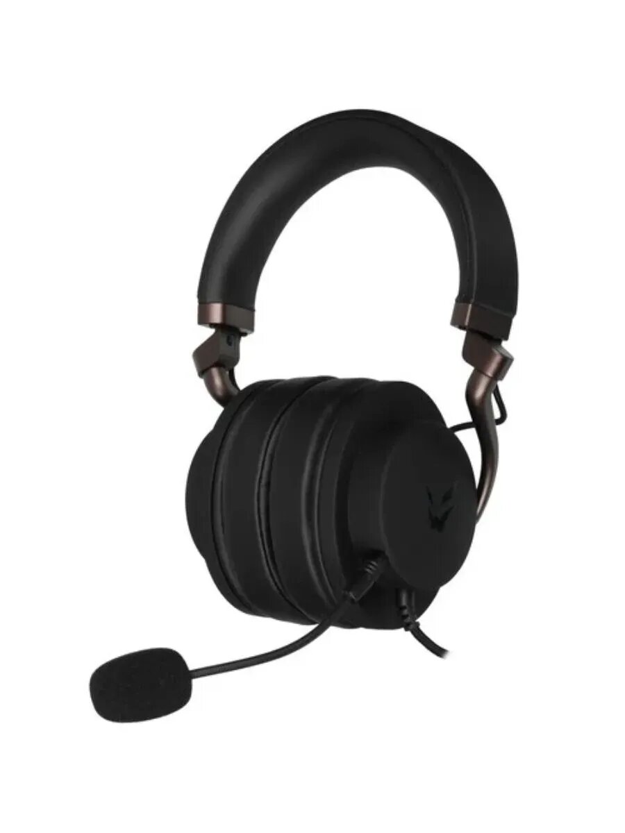 Проводные наушники ARDOR GAMING Fort 7.1 Virtual, гибкий микрофон, черный