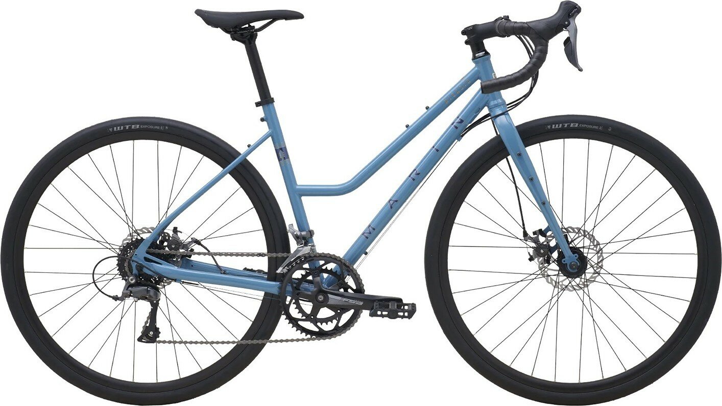 Велосипед гравийный Marin Nicasio 1 ST 700C (2025), рама 50 см, цвет Синий